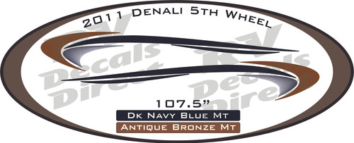 Denali Dutchmen 5th Wheel Replacement RV Decals & Graphics