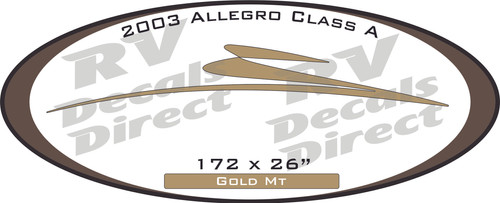 Allegro Tiffin Class A Replacement RV Decals & Graphics