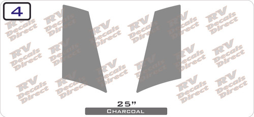 Fuzion Keystone 5th Wheel Replacement RV Decals & Graphics