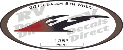 Salem Forest River 5th Wheel Replacement RV Decals & Graphics
