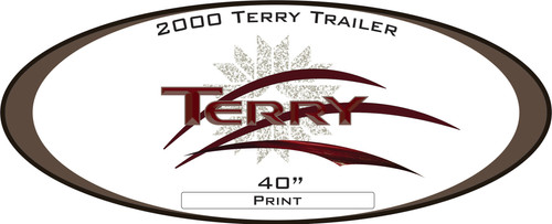 2000 Terry Travel Trailer | RV Decals Direct