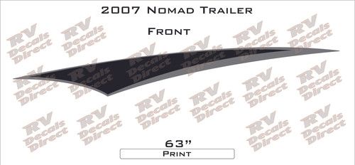 Nomad Skyline Travel Trailer Replacement RV Decals & Graphics