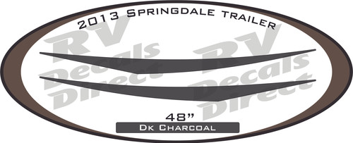 Springdale Keystone Travel Trailer Replacement RV Decals & Graphics