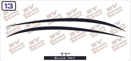 Rockwood Forest River 5th Wheel Replacement RV Decals & Graphics