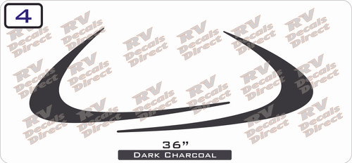 Designer Jayco 5th Wheel Replacement RV Decals & Graphics