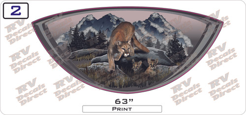 Puma Palomino 5th Wheel Replacement RV Decals & Graphics