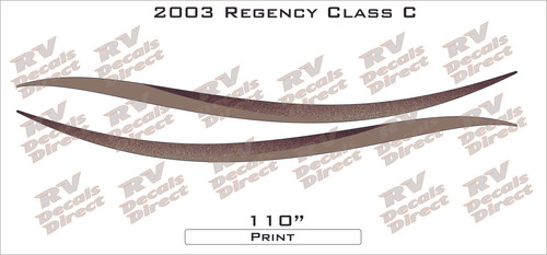 Regency Triple E Class C Replacement RV Decals & Graphics