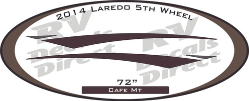 Laredo Keystone 5th Wheel/Travel Trailer Replacement RV Decals & Graphics