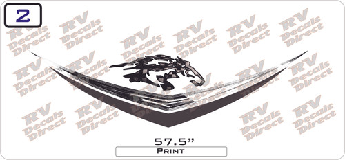 Open Range Highland Ridge Travel Trailer Replacement RV Decals & Graphics