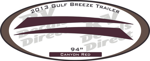 Gulf Breeze Gulf Stream Replacement RV Decals & Graphics