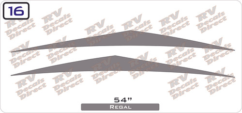 Flagstaff Forest River 5th Wheel Replacement RV Decals & Graphics