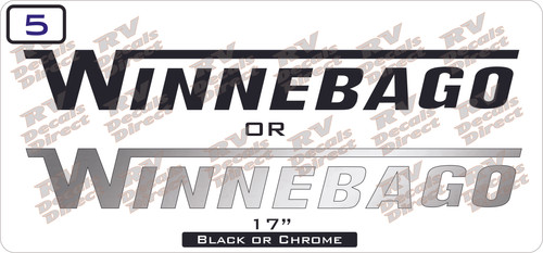 2018 Winnebago Minnie Travel Trailer | RV Decals Direct