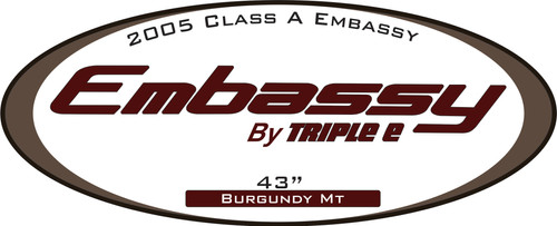 2005 Embassy Class A | RV Decals Direct
