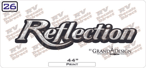 Reflection Grand Design 5th Wheel Replacement RV Decals & Graphics