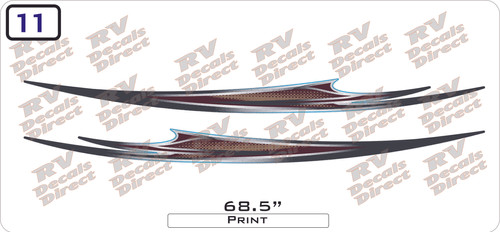 Denali Dutchmen 5th Wheel Replacement RV Decals & Graphics