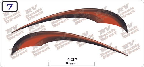 Spree Connect KZ 5th Wheel Replacement RV Decals & Graphics