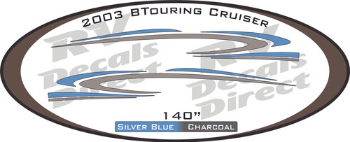 BTouring Cruiser Gulf Stream Replacement RV Decals & Graphics