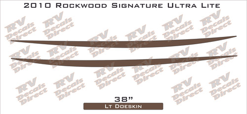 Rockwood Signature Ultra Lite Forest River Replacement RV Decals & Graphics