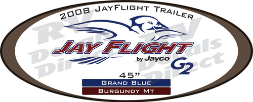 2008 JayFlight Travel Trailer | RV Decals Direct