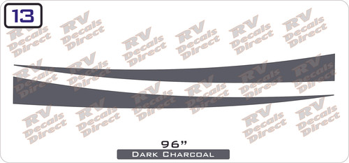 Blue Ridge Forest River 5th Wheel Replacement RV Decals & Graphics