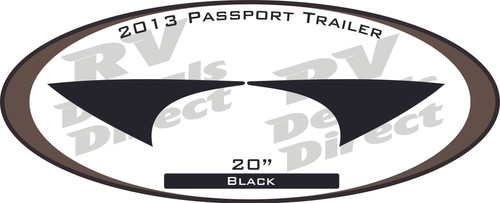 Passport Keystone Travel Trailer Replacement RV Decals & Graphics