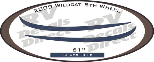 Wildcat Forest River 5th Wheel Replacement RV Decals & Graphics