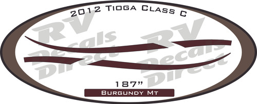 Tioga Ranger Fleetwood Class C Replacement RV Decals & Graphics