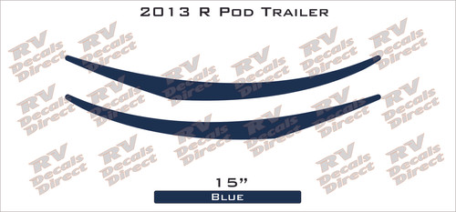 R-Pod Forest River Travel Trailer Replacement RV Decals & Graphics