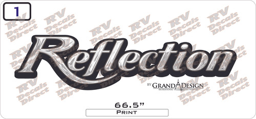Reflection Grand Design 5th Wheel Replacement RV Decals & Graphics