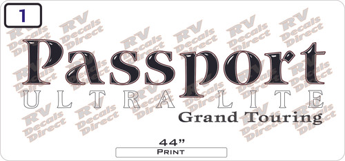 Passport Keystone Travel Trailer Replacement RV Decals & Graphics