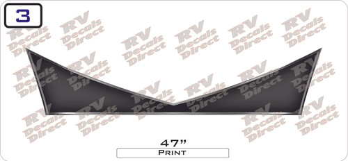 Fuzion Keystone 5th Wheel Replacement RV Decals & Graphics