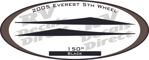 Everest Keystone 5th Wheel Replacement RV Decals & Graphics