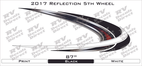Reflection Primetime 5th Wheel Replacement RV Decals & Graphics