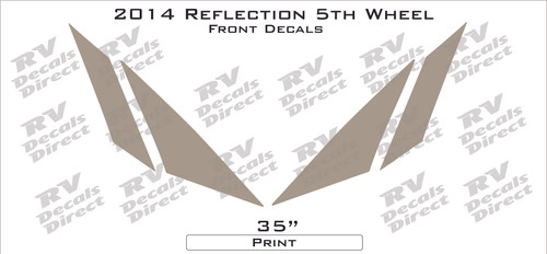 Reflection Grand Design 5th Wheel Replacement RV Decals & Graphics