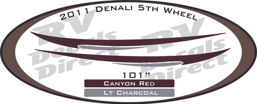Denali Dutchmen 5th Wheel Replacement RV Decals & Graphics