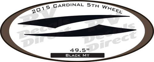2015 Cardinal 5th Wheel | RV Decals Direct