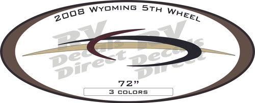 Wyoming Coachman 5th Wheel Replacement RV Decals & Graphics