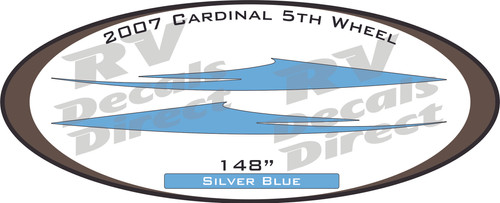 Cardinal Forest River 5th Wheel Replacement RV Decals & Graphics