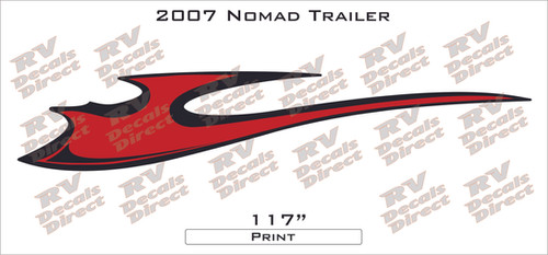 Nomad Skyline Travel Trailer Replacement RV Decals & Graphics
