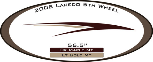 2008 Laredo 5th wheel | RV Decals Direct