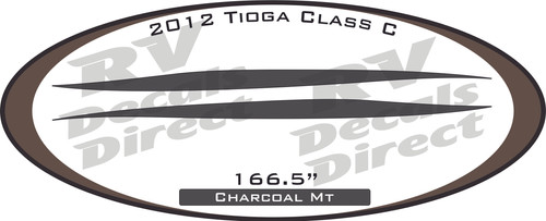 Tioga Ranger Fleetwood Class C Replacement RV Decals & Graphics