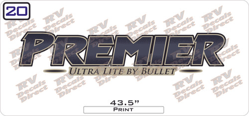 2016 Premier Travel Trailer | RV Decals Direct