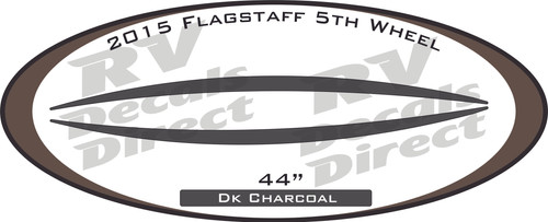 Flagstaff Forest River 5th Wheel Replacement RV Decals & Graphics
