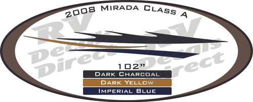 Mirada Coachmen Class A Replacement RV Decals & Graphics