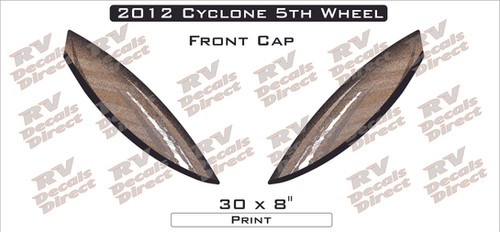 Cyclone Heartland 5th Wheel Replacement RV Decals & Graphics