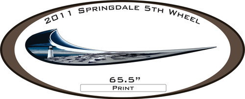 2011 Springdale 5th Wheel | RV Decals Direct