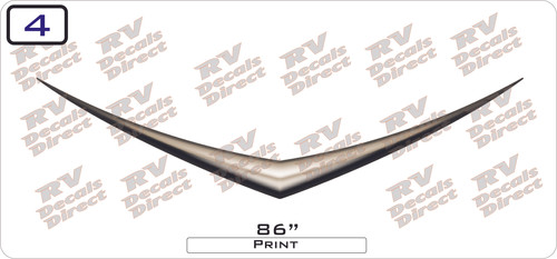 Layton Skyline Travel Trailer Replacement RV Decals & Graphics