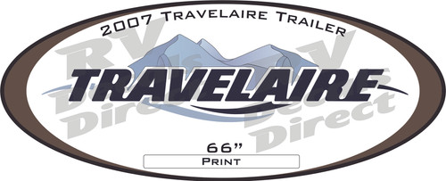 Travelaire Travel Trailer Replacement RV Decals & Graphics