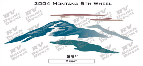 Montana Keystone 5th Wheel Replacement RV Decals & Graphics