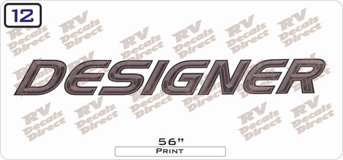 Designer Jayco 5th Wheel Replacement RV Decals & Graphics